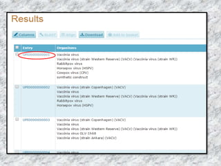 Uni prot presentation | PPTX