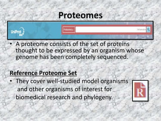 Uni prot presentation | PPTX