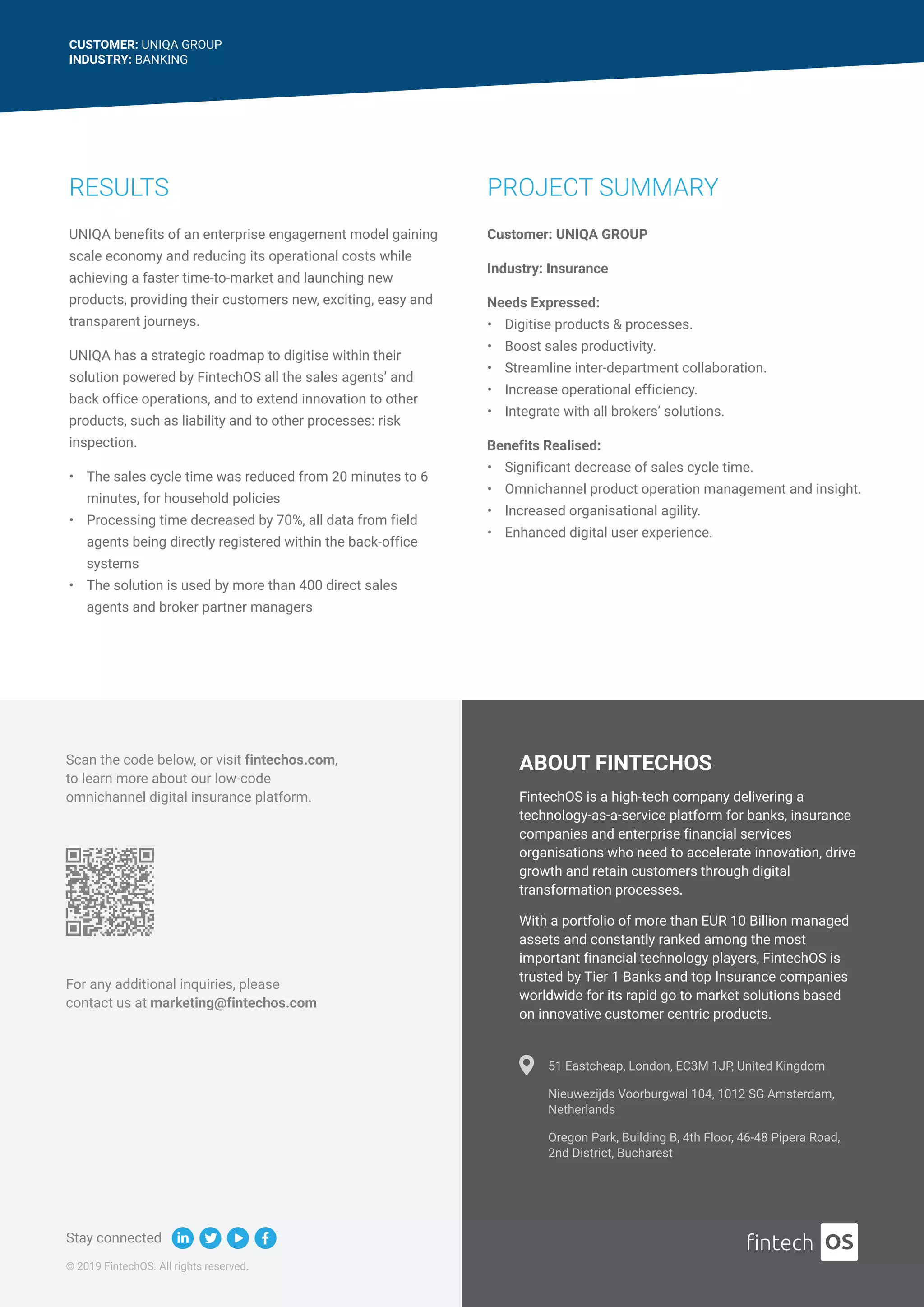 Uniqa insurance case study | PDF