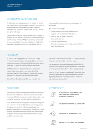 Uniqa insurance case study | PDF
