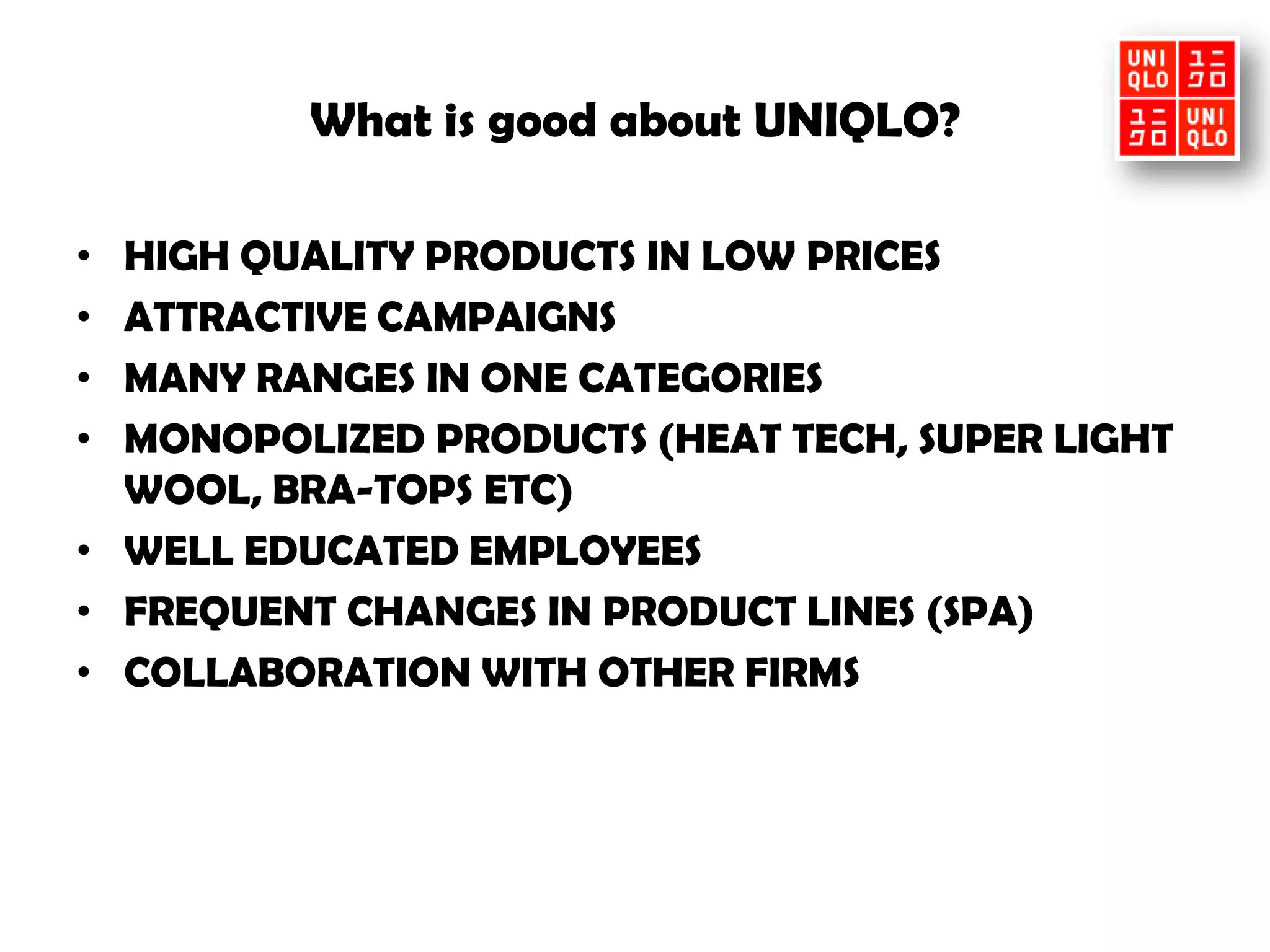 Uniqlo Strategy and Analysis TEAM SOUKEN | PPTX | Apparel Industry ...