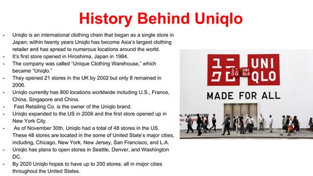 Uniqlo | PPT | Free Download