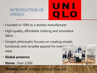 Uniqlo by Ramzan dogar in pakistan BZU ,IMS students | PPT