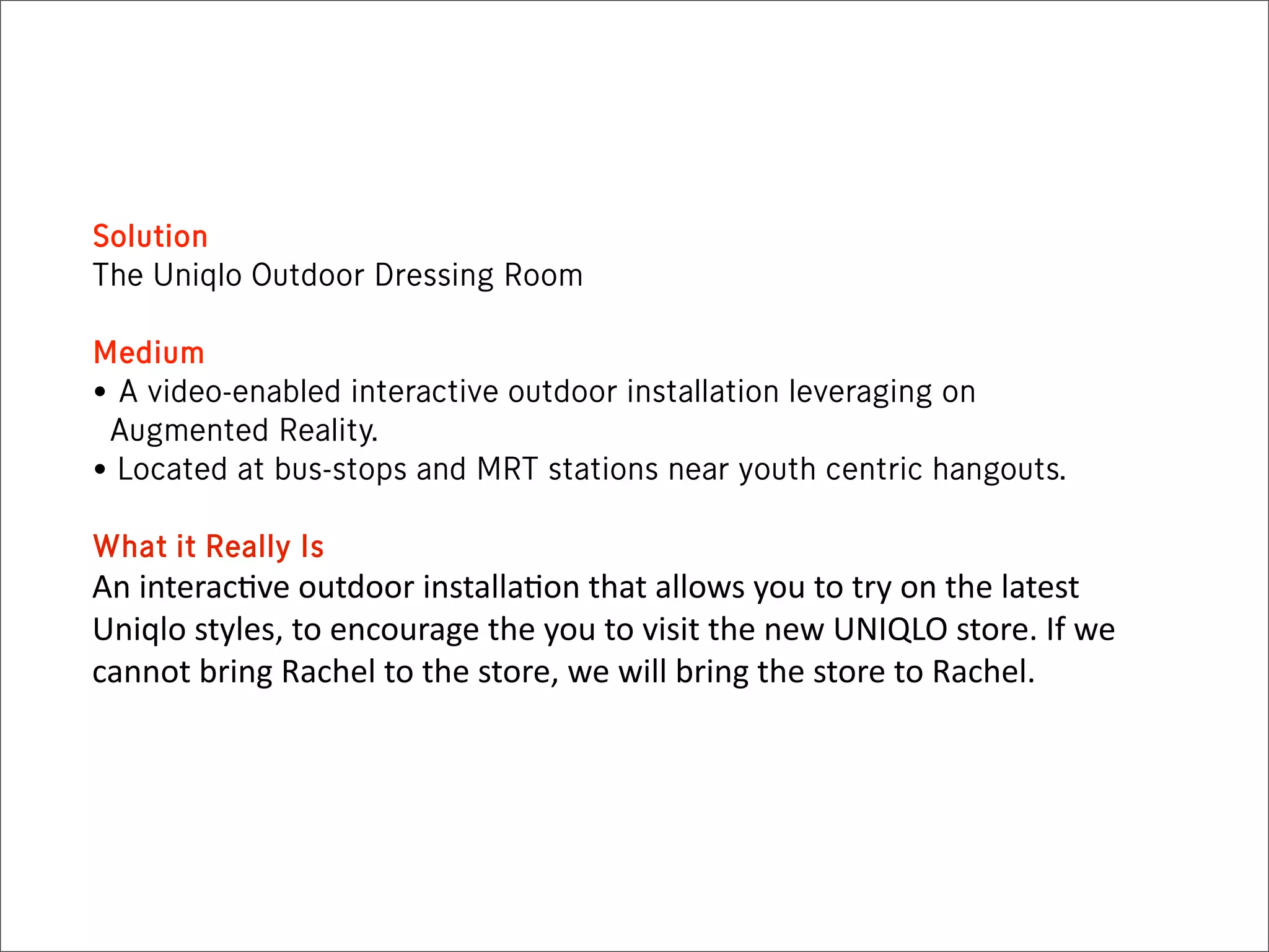 UNIQLO outdoor dressing room | PDF