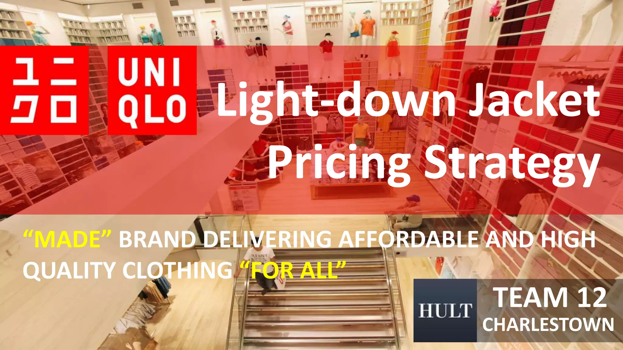 UNIQLO pricing strategy | PPT