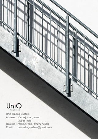 UniQ SS Railing System.pdf | Home Appliances | Home & Garden