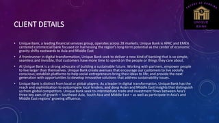 RFP Response for Unique Bank Technical Migration | PPTX