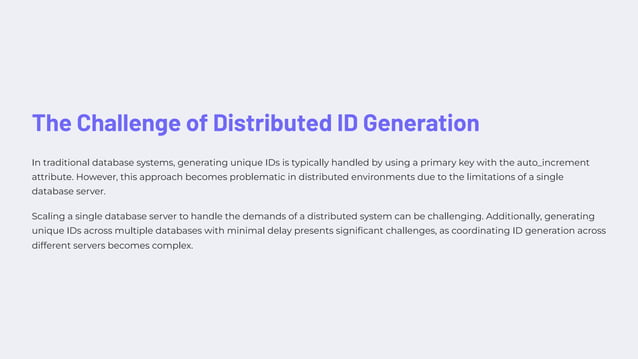 Unique ID Generation in Distributed System (Twitter Snowflake Approach ...