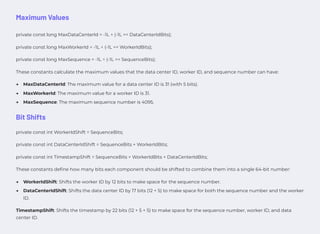 Unique ID Generation in Distributed System (Twitter Snowflake Approach) | PPT
