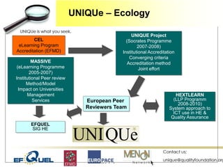 UNIQUe Presentation | PDF | Education