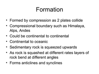 Unique Landforms Locate At Plate Margins Bv | PPT