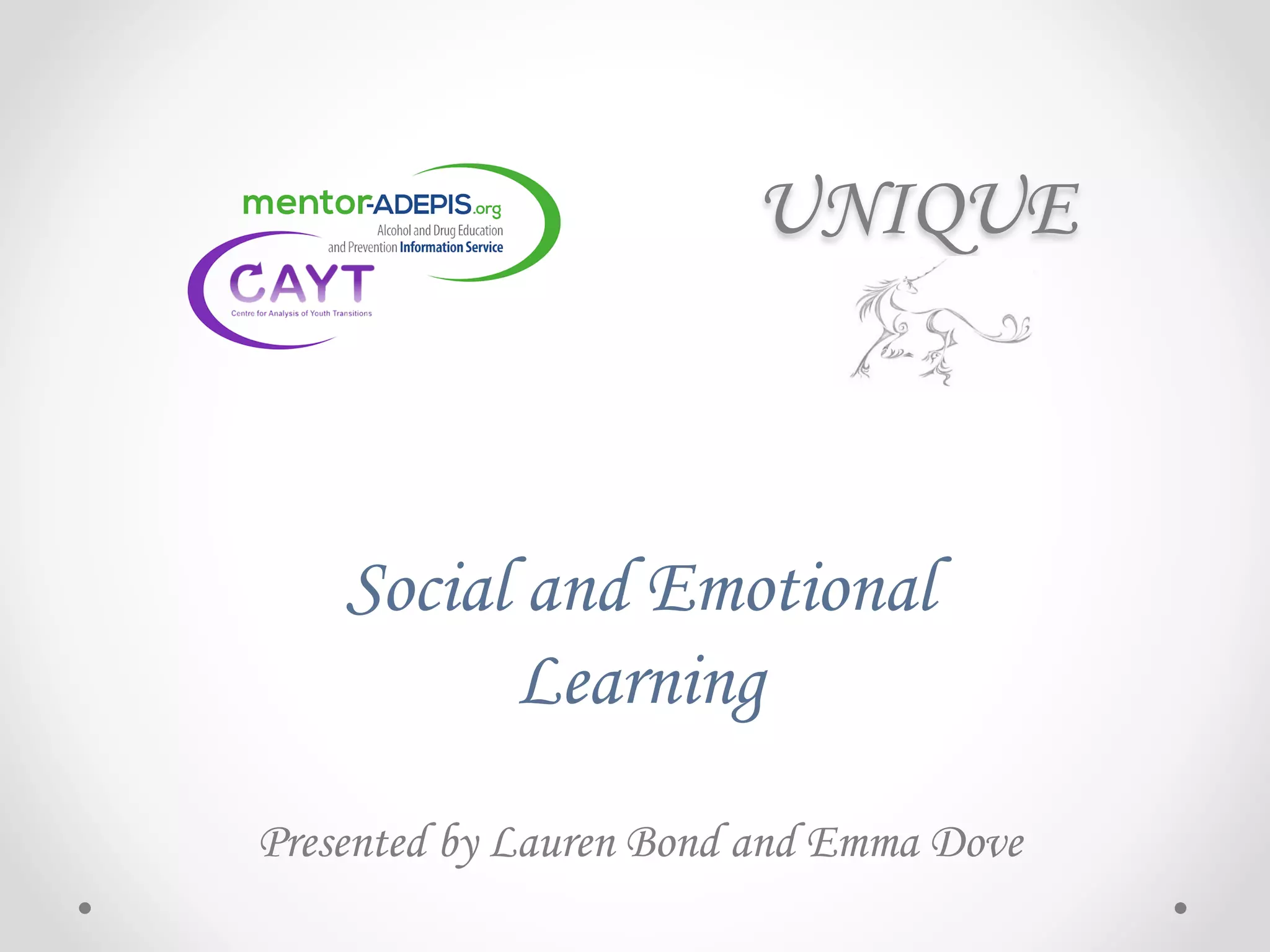 Mentor-ADEPIS: Social Emotional Learning (UNIQUE Behaviour Consultancy ...