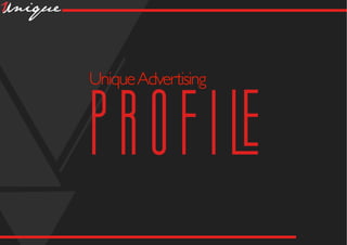 PROFILE Unique Advertising | PDF