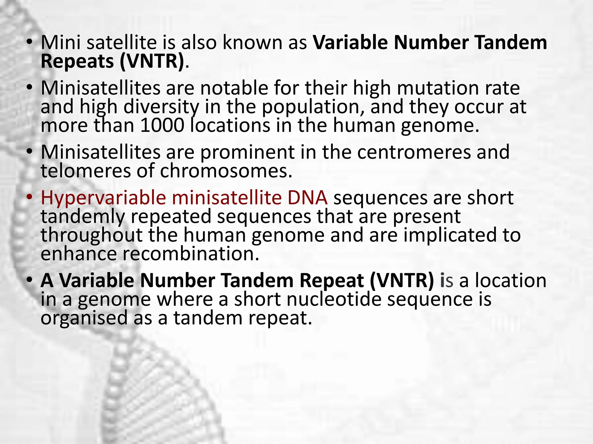 UNIQUE AND REPETITIVE DNA.a derailed presentation | PPTX
