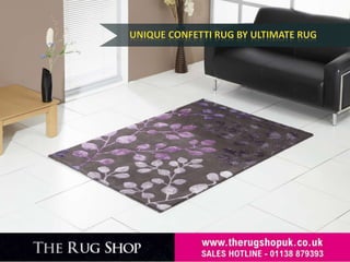 Unique Collection Rug Range By Ultimate Rugs | PPT