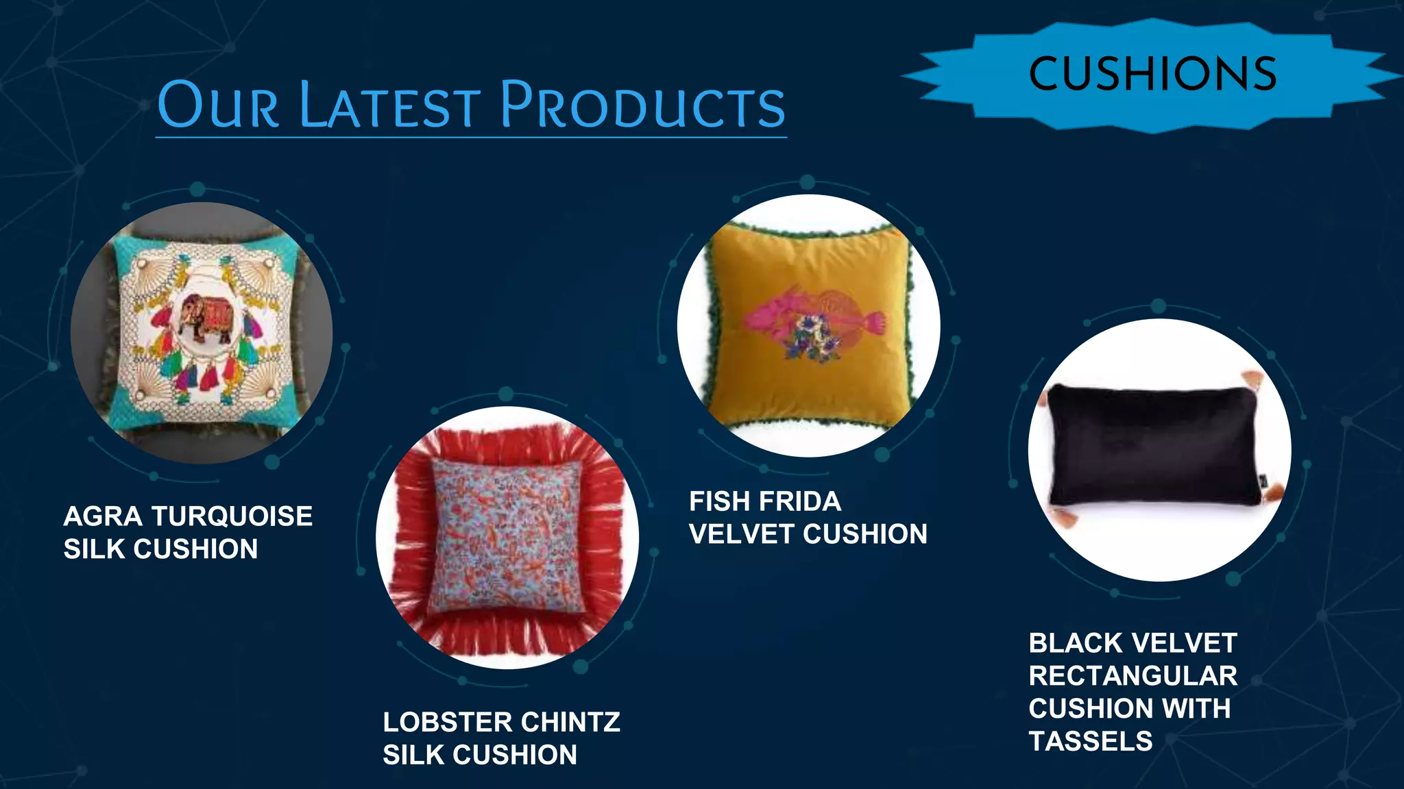 luxury cushions | PPT