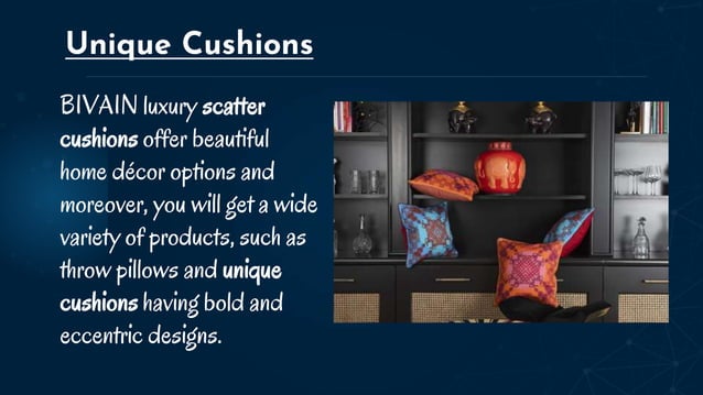luxury cushions | PPT