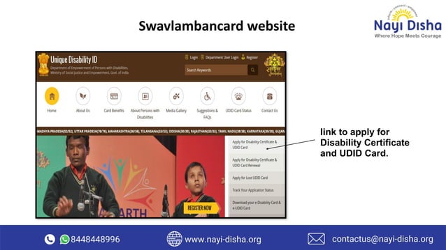 Unique Disability Identity Card-UDID.pdf | Special Needs Kids | Parenting