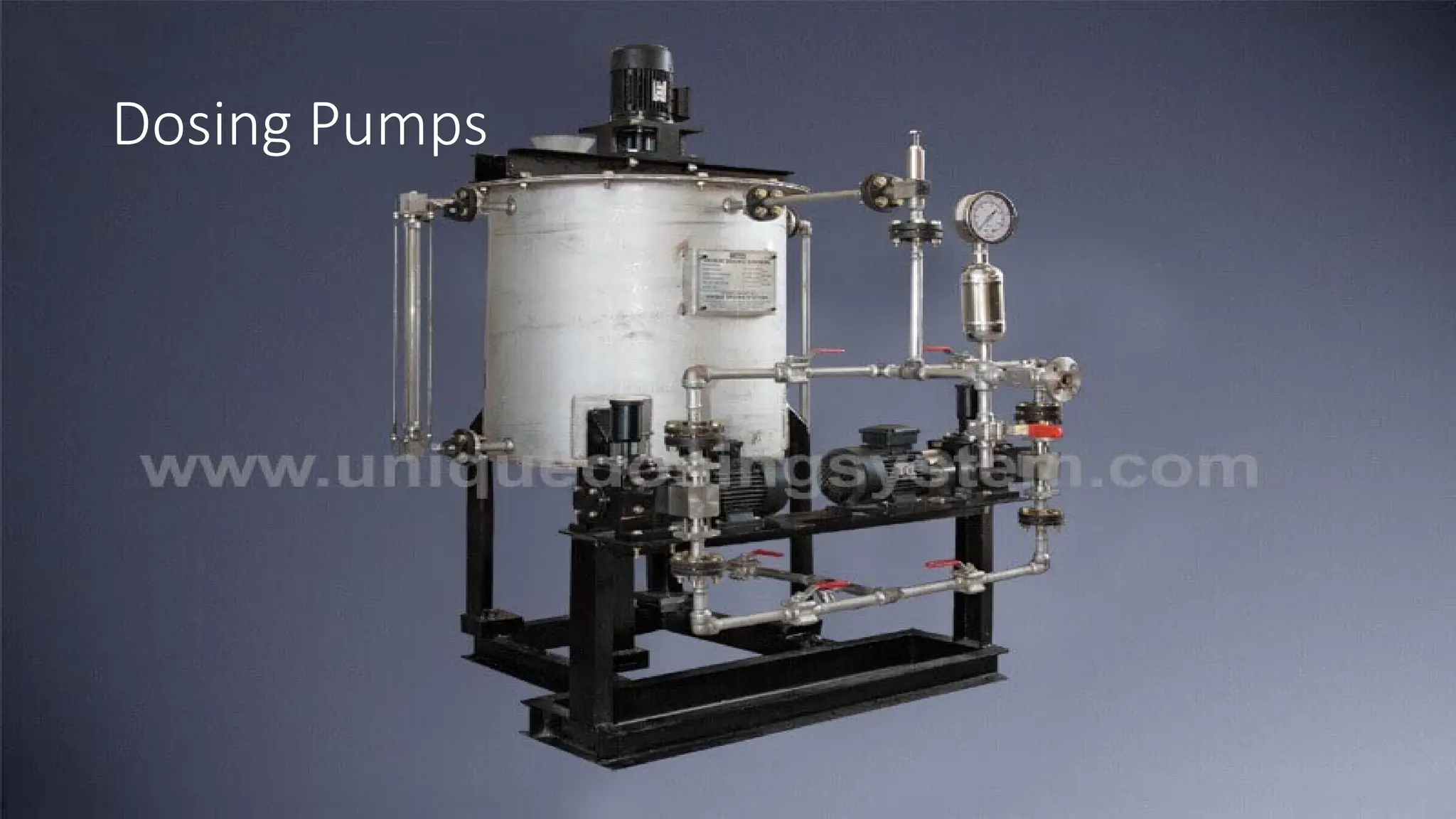 Unique Dosing System Pvt Ltd Dosing pumps | PPTX
