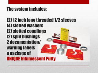 Unique Firestop Split Sleeve System Installation Guide | PPT