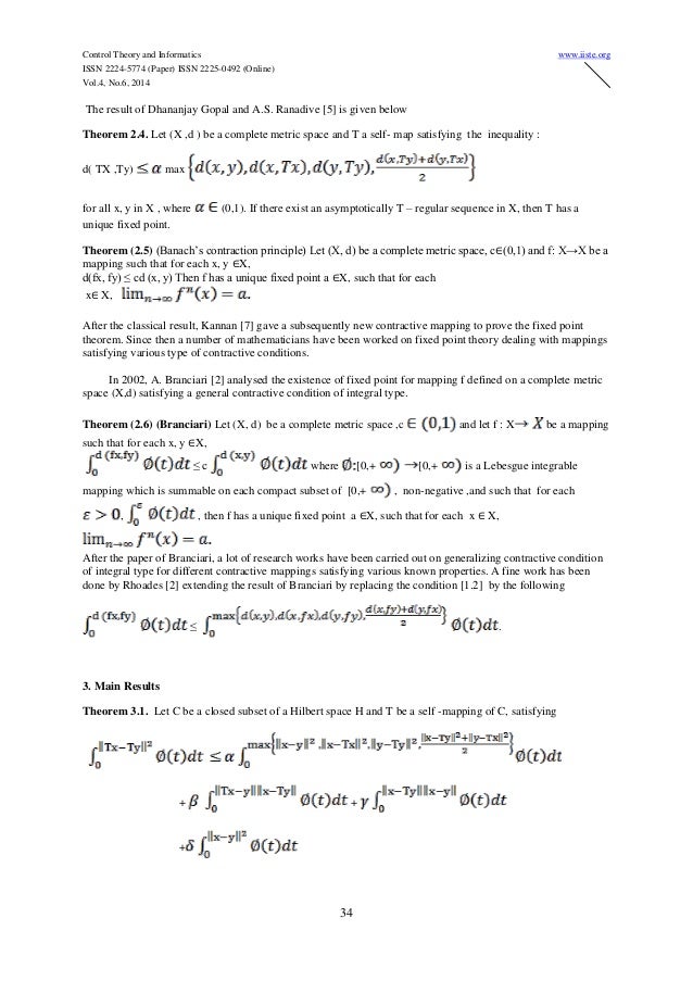 Unique fixed point theorem for asymptotically regular maps in hilbert…