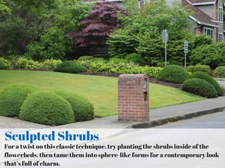 Unique Garden Design Ideas | PDF | Gardening | Home & Garden