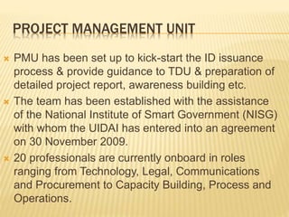 Unique id project | PPTX