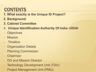 Unique id project | PPTX