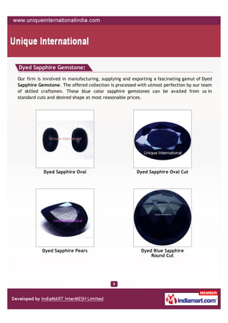 Unique International, Jaipur, Gemstones and Beads | PDF