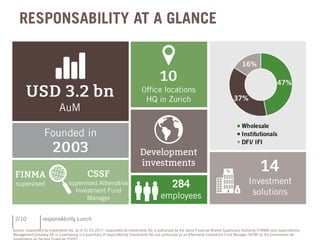 ResponsAbility: unique investments in agriculture | PPT