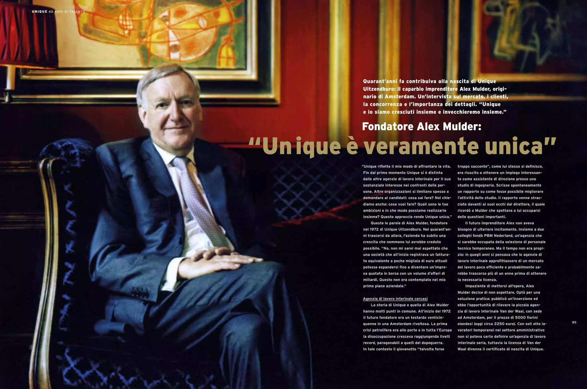 Unique 40 anni di talento | PDF