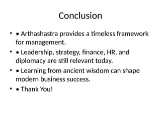 Concept of management in astroshastra... | PPTX