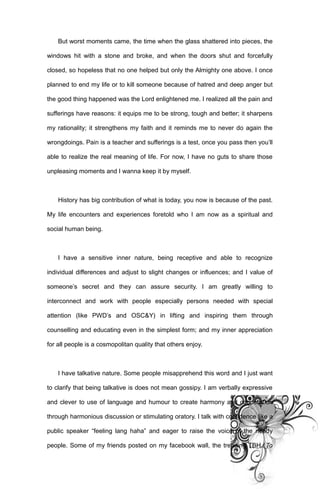 All About Myself | PDF