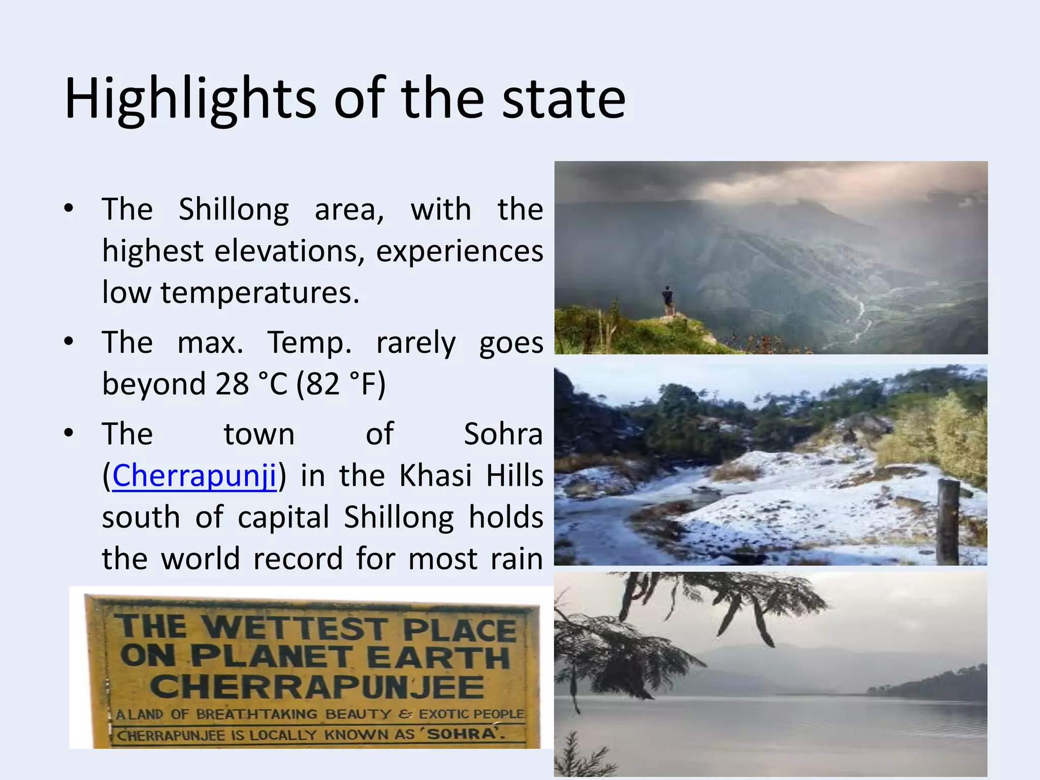 Uniqueness of my state, shillong, meghalaya | PDF