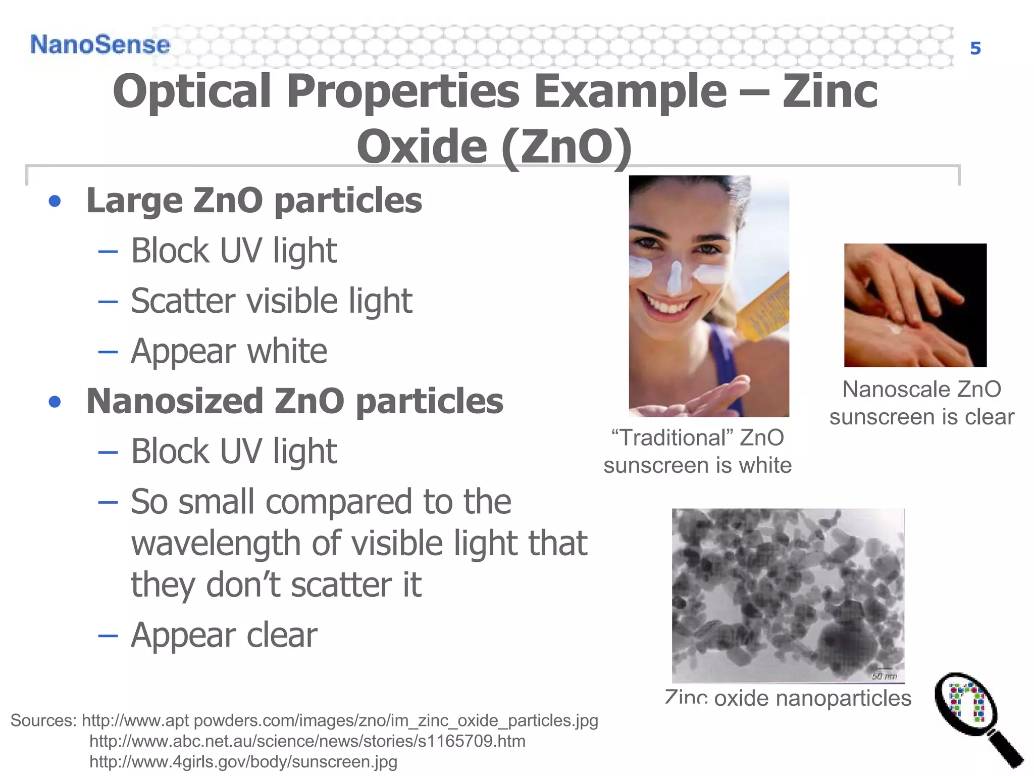 Unique Properties At The Nanoscale | PPT