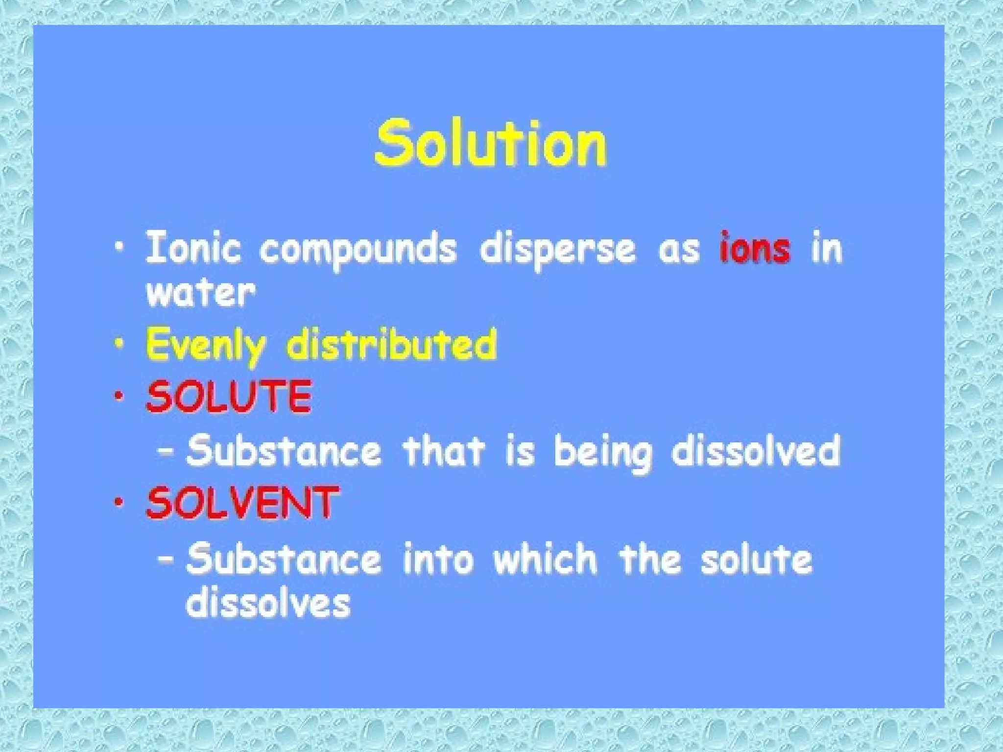 Unique properties of water | PPT