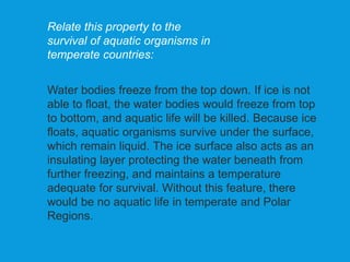 unique properties of water.pptx