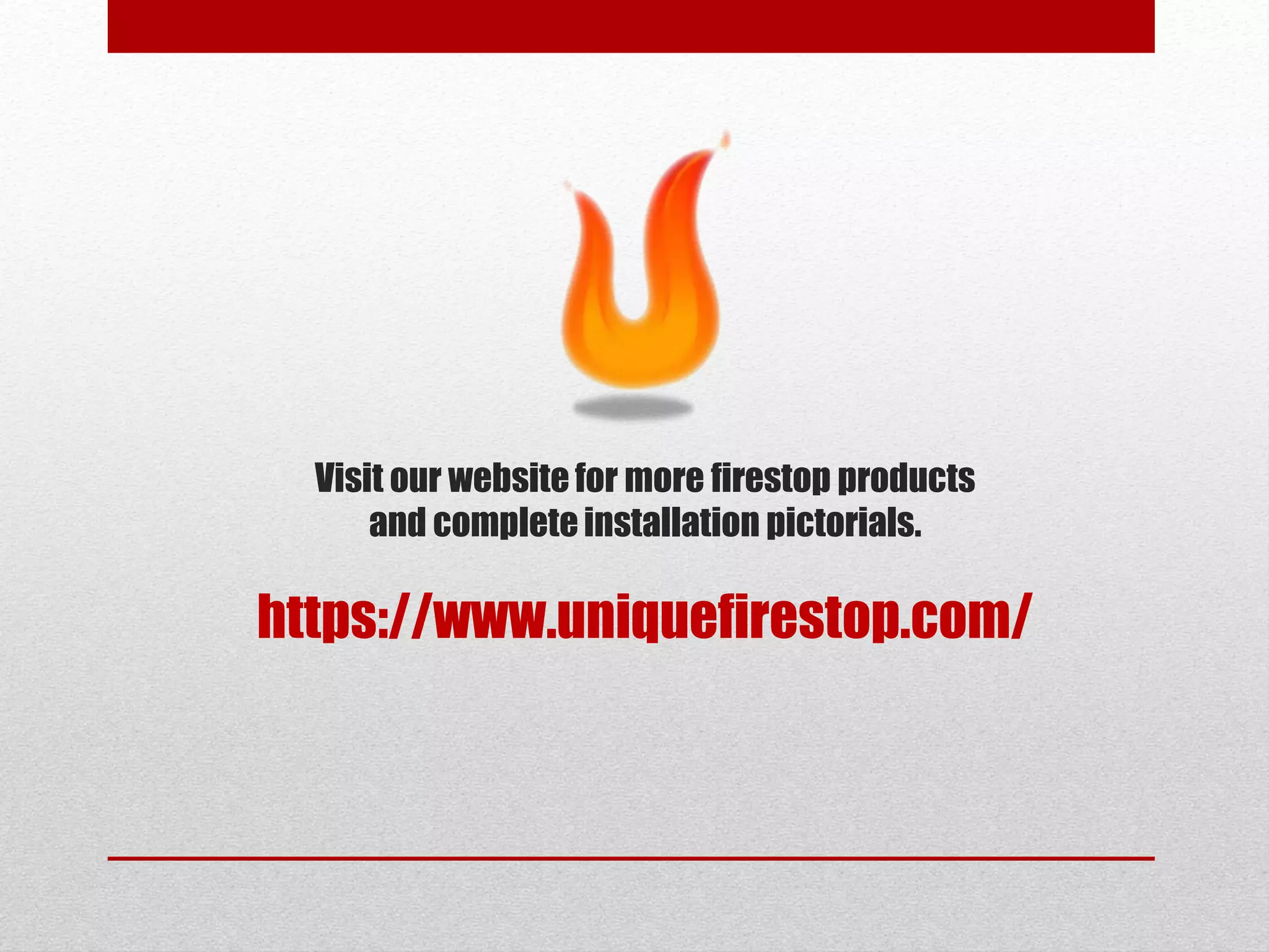 Unique Firestop Products: Threaded Sleeve Fire Stop System | PPT