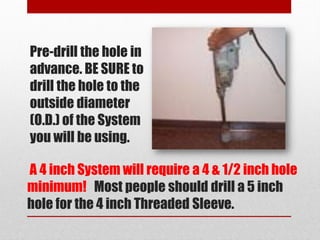 Unique Firestop Products: Threaded Sleeve Fire Stop System | PPT