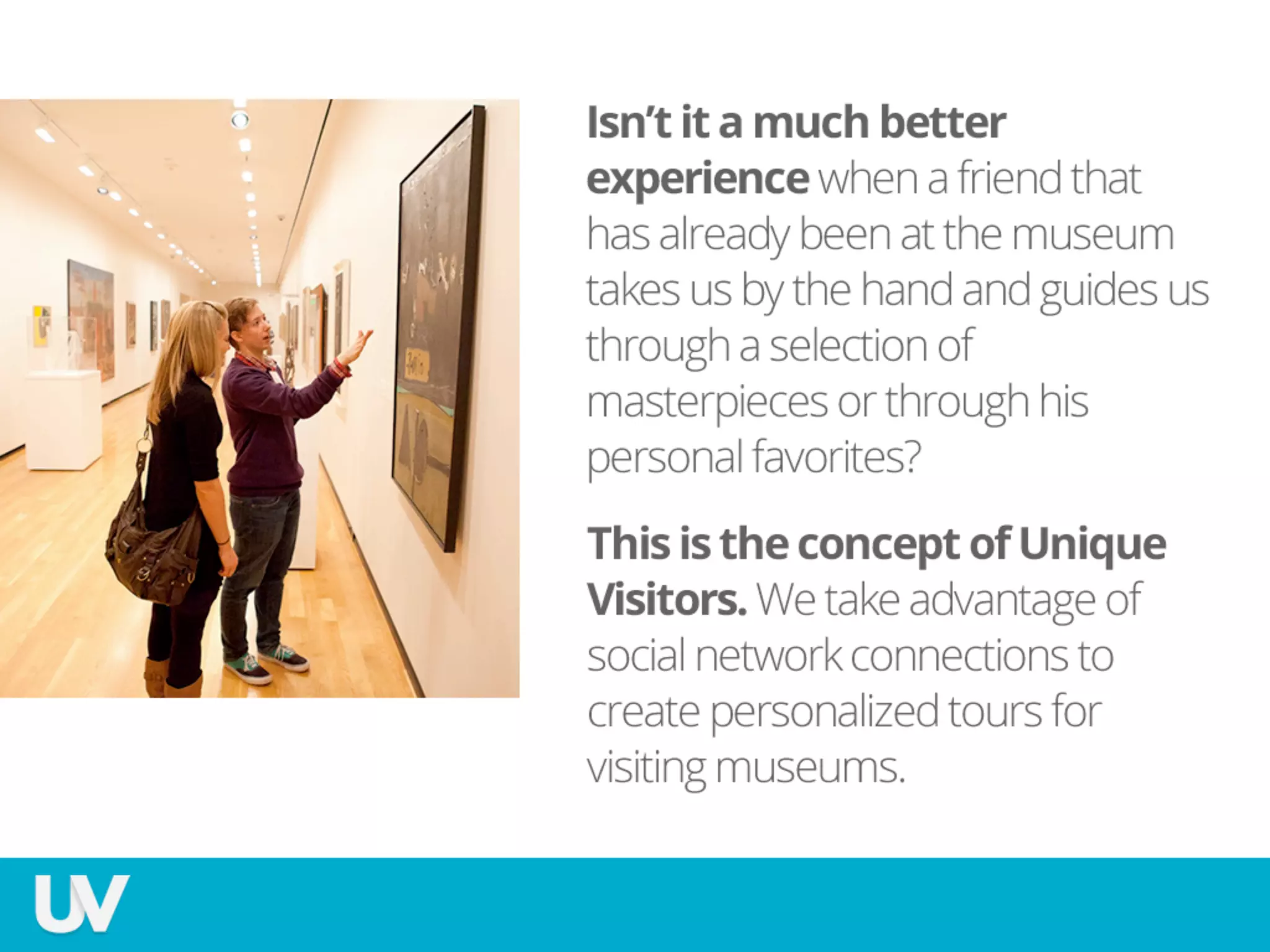 Unique visitors presentation | PDF