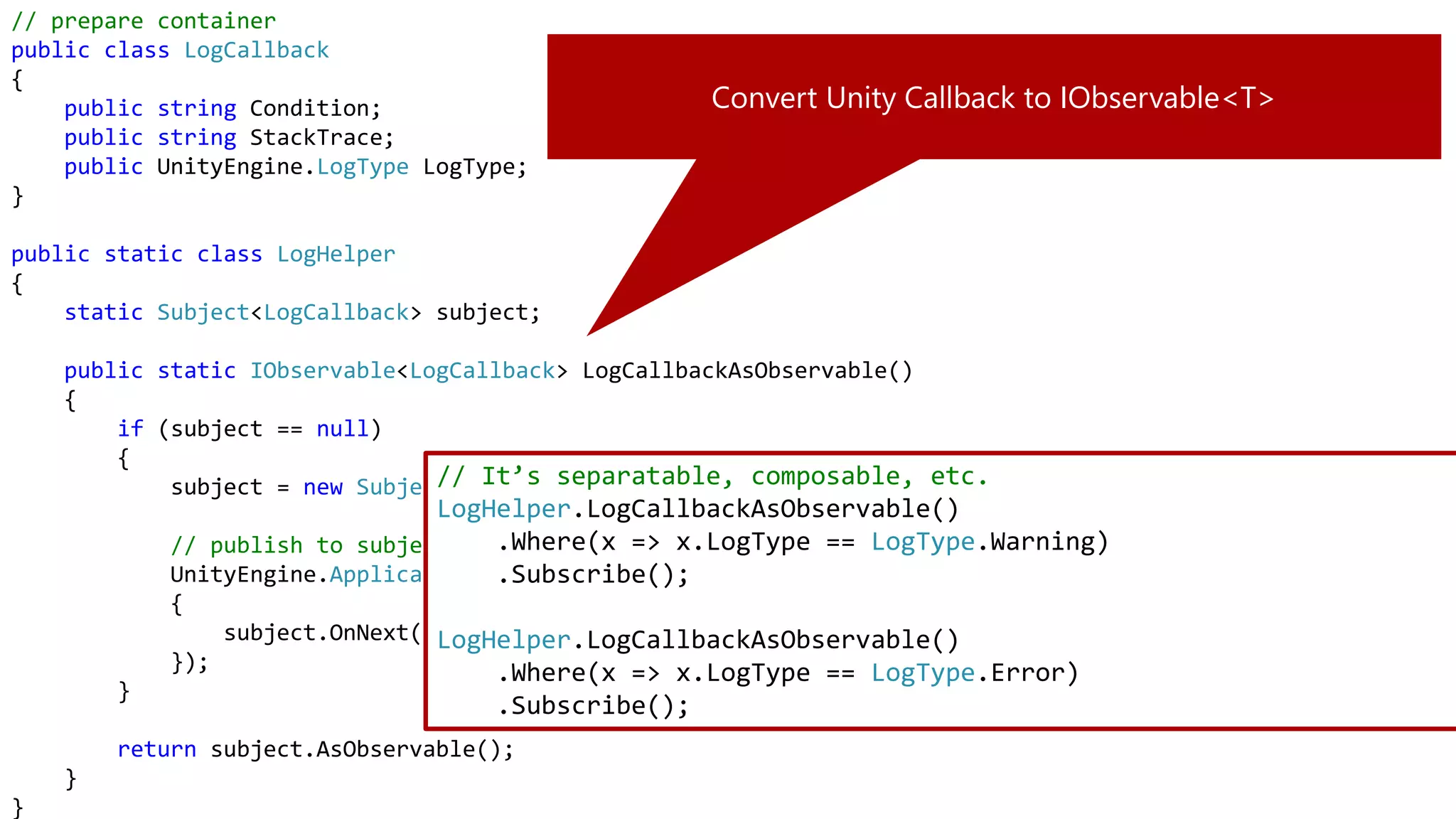 UniRx - Reactive Extensions for Unity(EN) | PDF