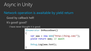 UniRx - Reactive Extensions for Unity(EN) | PDF