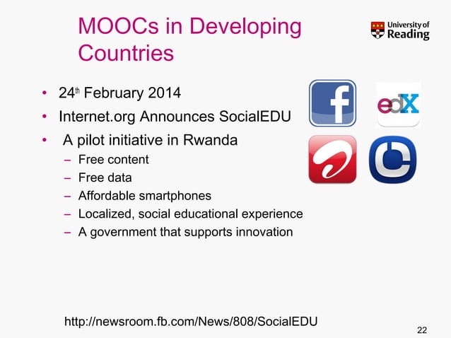 Massive Open Online Courses | PPT | Internet | Computing