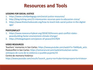 Teaching Social Justice in the EFL Classroom | PPT