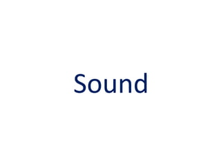 sound | PPTX