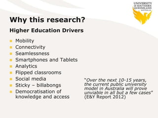 Student experiences and expectations of technology | PPTX