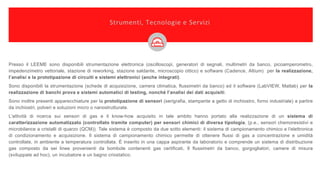 Laboratorio di Elettronica, Elettrotecnica e Misure Elettroniche (LEEME ...