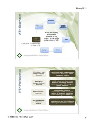 Career Talk for WSH Professionals | PDF