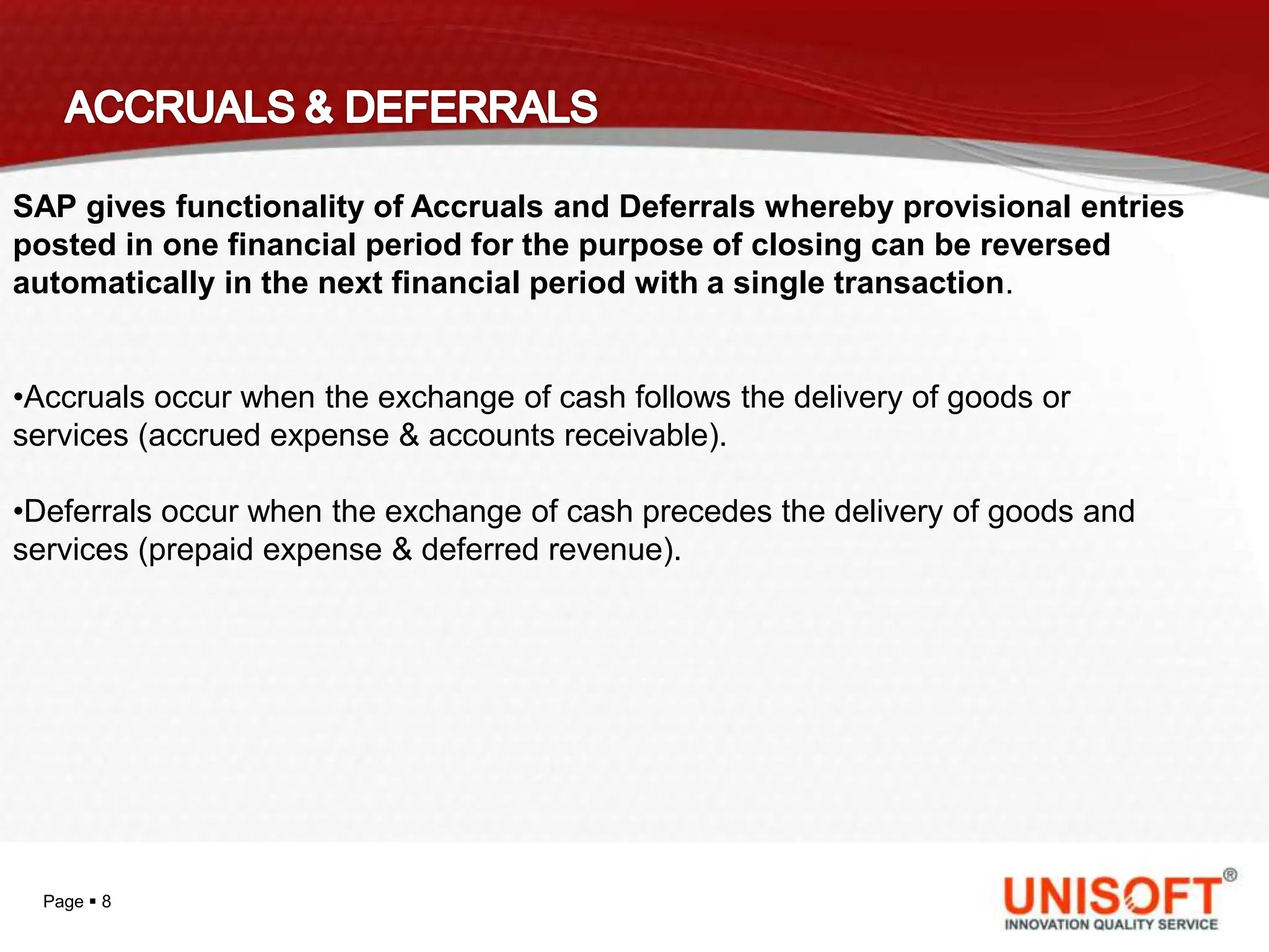 unisoft global services pvt ltd PERIOD END CLOSE PPT | PPTX