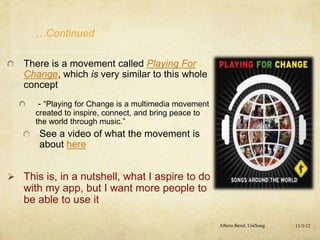 UniSong PowerPoint | PPTX | Music | Entertainment